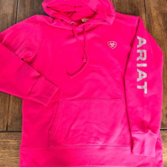 Ariat | Tops | Nwt Arita Hoodie Cabaret Pink | Poshmark